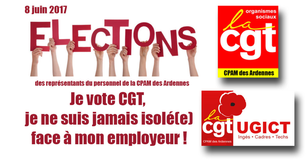 Élections des représentants du personnel – Syndicat CGT – UGICT CPAM ...